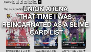 Union Arena Cards - CAPSULE CORP GEAR