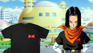 Red Ribbon Android 17 Cosplay T-Shirt - CAPSULE CORP GEAR
