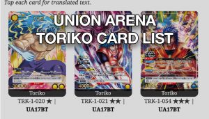 Union Arena Guide - CAPSULE CORP GEAR